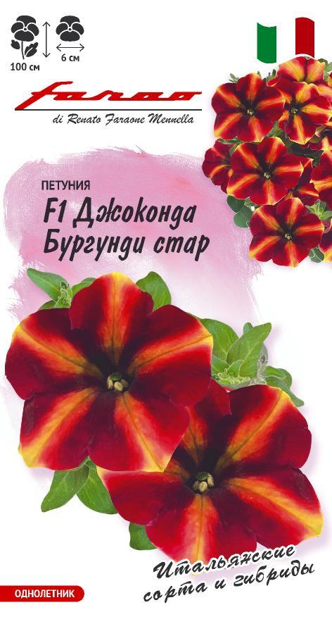 Петуния Джоконда Бургунди Стар: описание сорта, характеристики ...