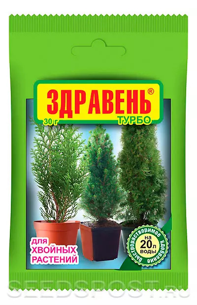 Удобрение Здравень Турбо для хвойных: инструкция по применению и ...