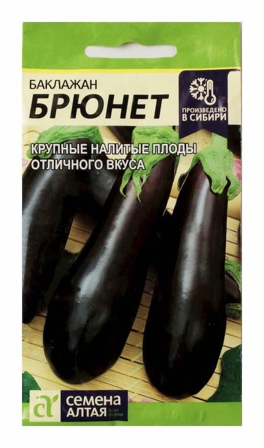 Баклажан Брюнет: описание и характеристика сорта, агротехника ...